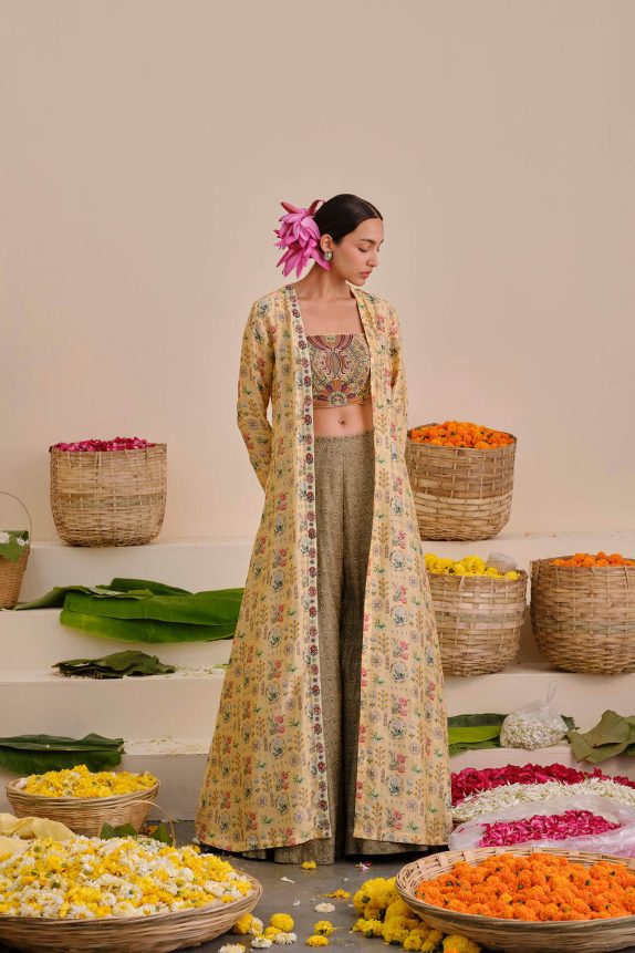 Lemon tree cape set – Label Anushree